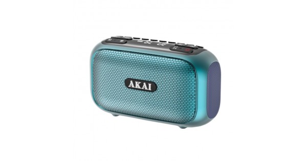 Akai APR-700 φορητό ραδιόφωνο FM/AM, REC, Bluetooth 5.3, RGB LED, 1800mAh